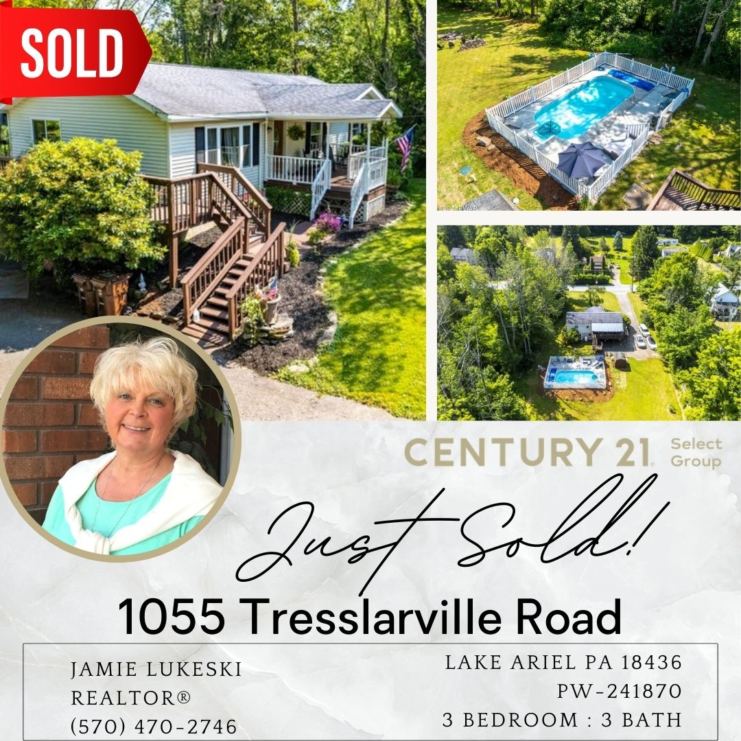 SOLD! 1055 Tresslarville Road: Ranch Home with In-Ground Pool