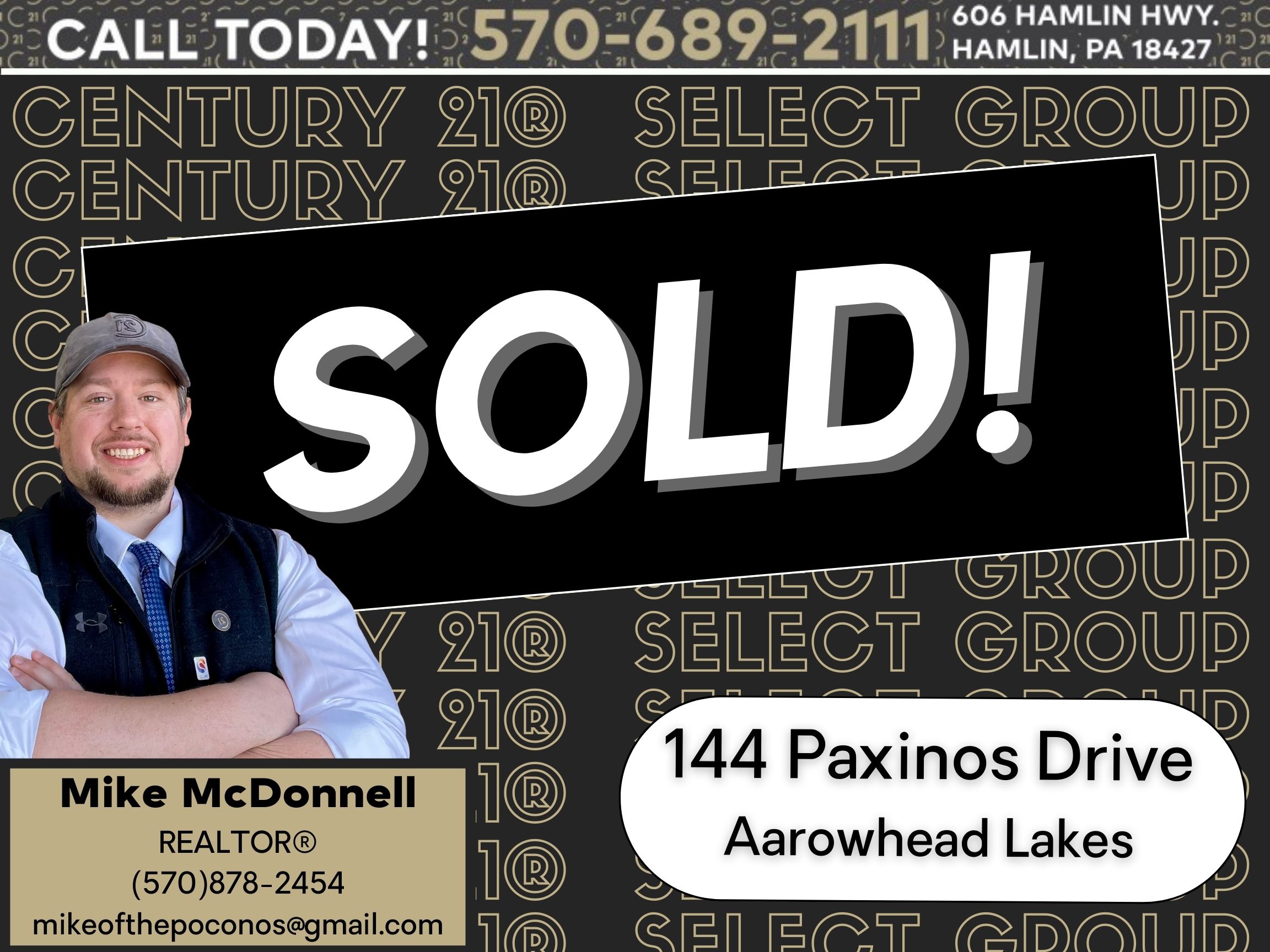 SOLD! 144 Paxinos Drive: Arrowhead Lakes