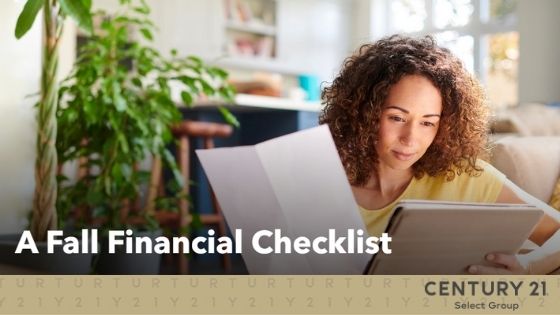 A Fall Financial Checklist