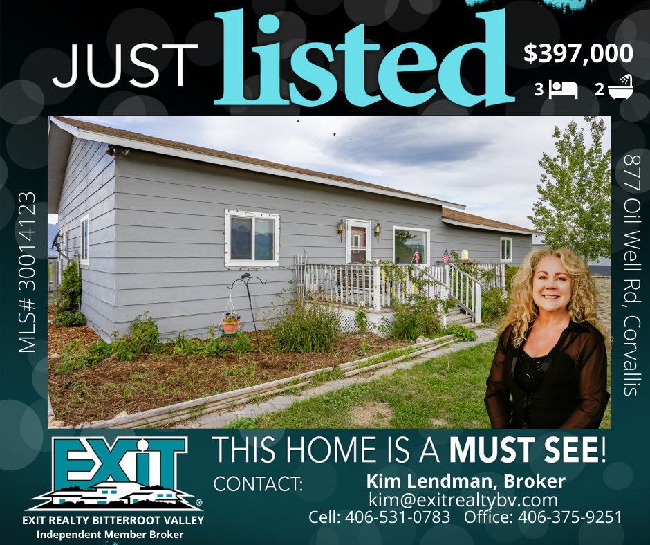 877 Oil Well Rd, Corvallis- Just Listed!