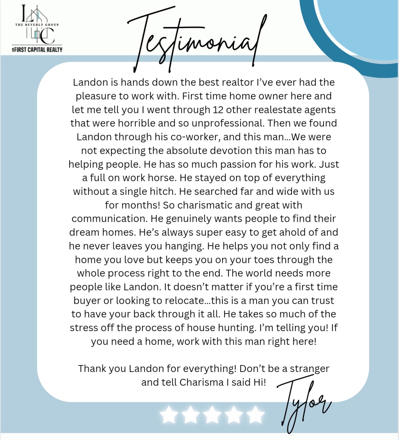 Landon & Charisma - The Beverly Group